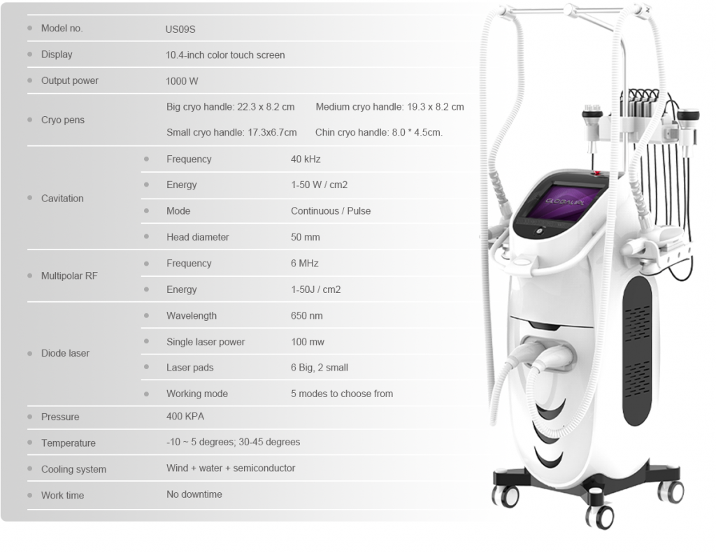 Professional 360 fat freezing cryolipolysis slimming machine